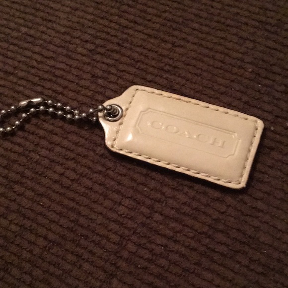 Coach | Accessories | Coach Hang Logo Tags Cream Color | Poshmark